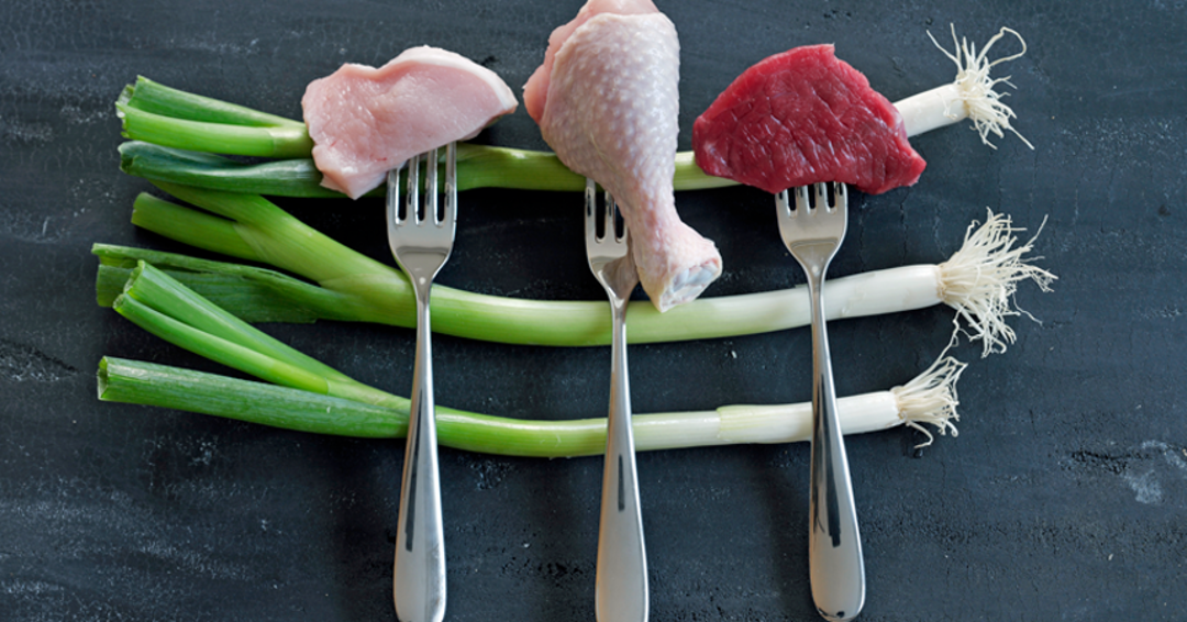 Meat as part of a healthy, varied diet